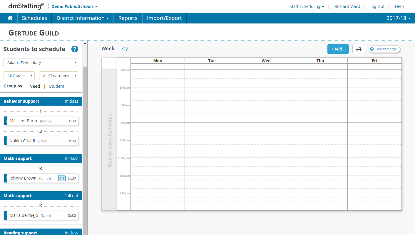 Scheduling Services – DMGroup Support